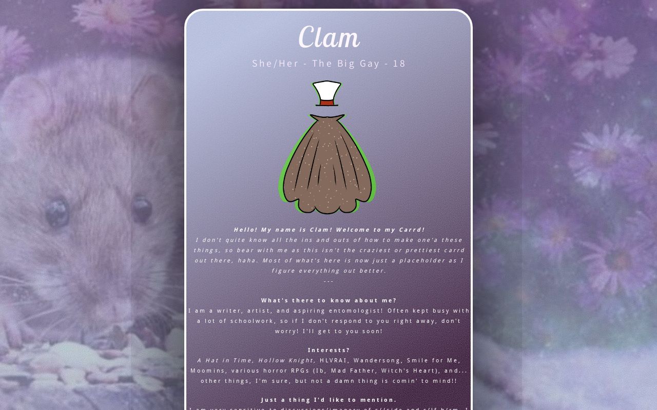 Clam time